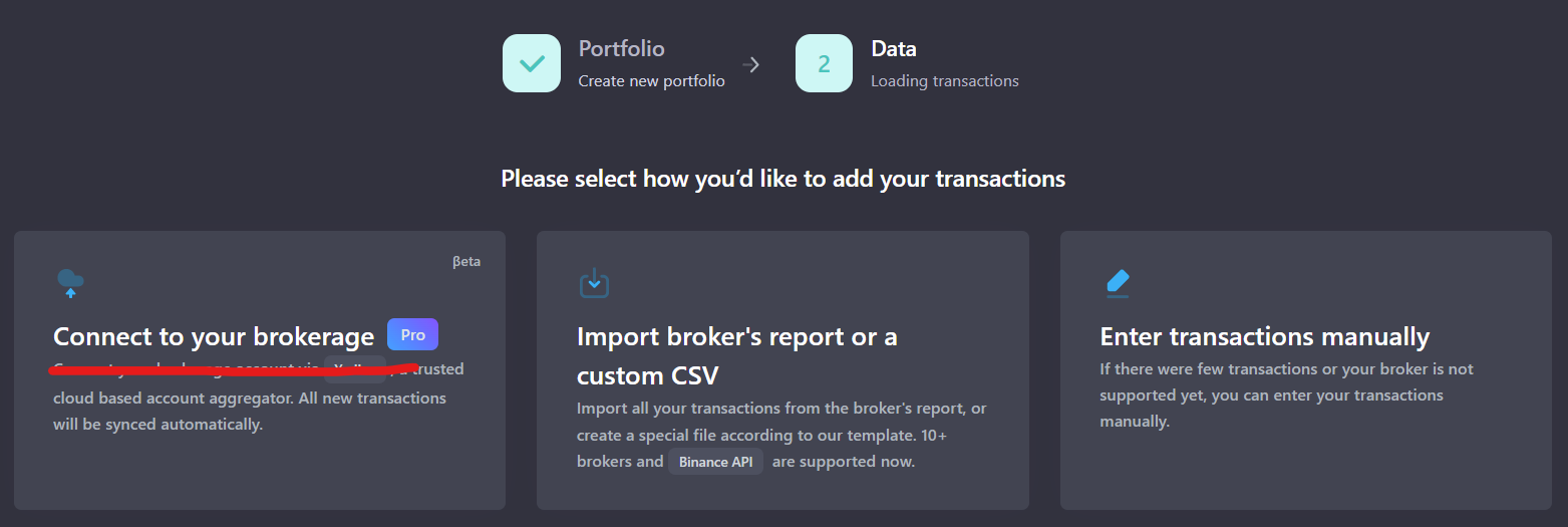 Connecting your brokerage with Yodlee
