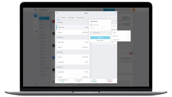 How to get trading data from Trading 212